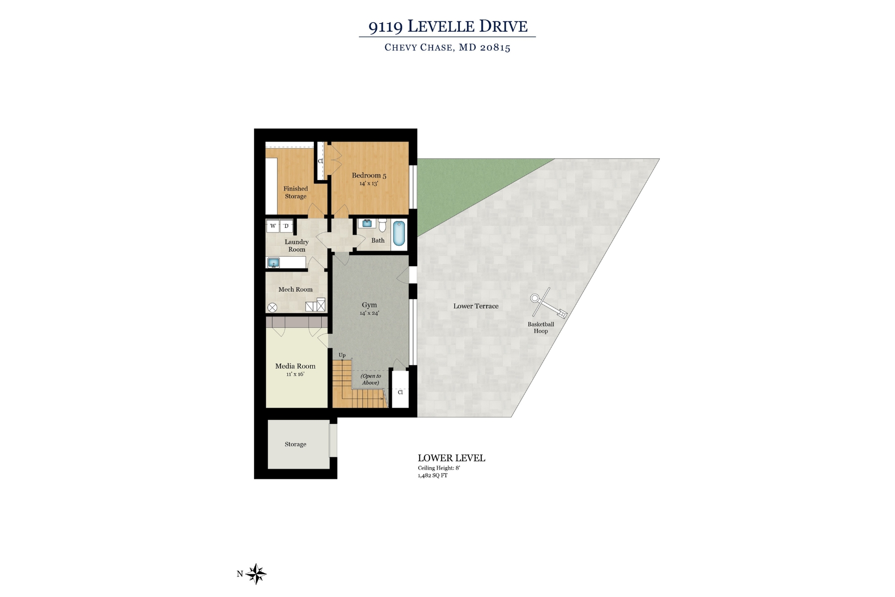 9119 Levelle Dr, Chevy Chase, MD 20815